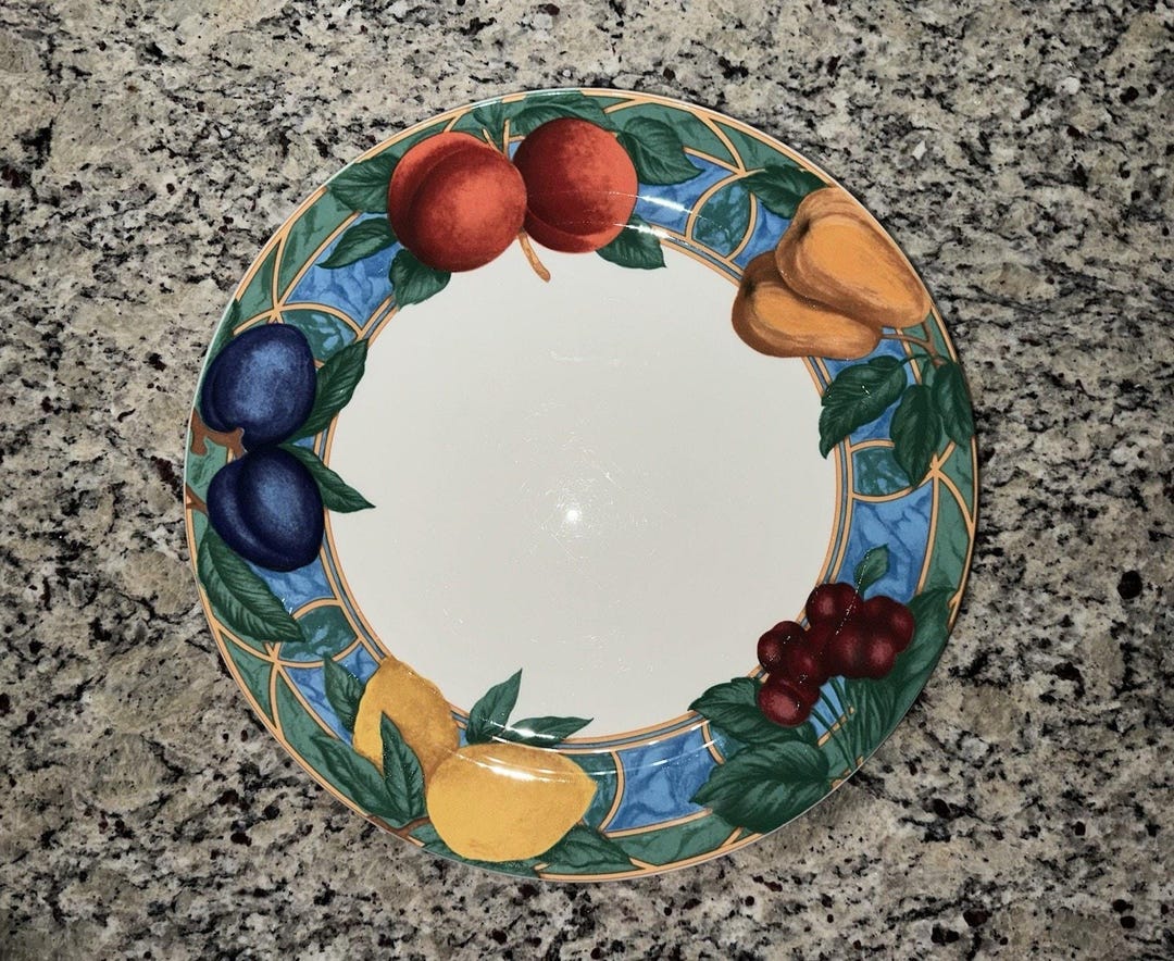 Victoria & Beale Forbidden Fruit 12" Chop Plate/round Platter 9024 - Etsy