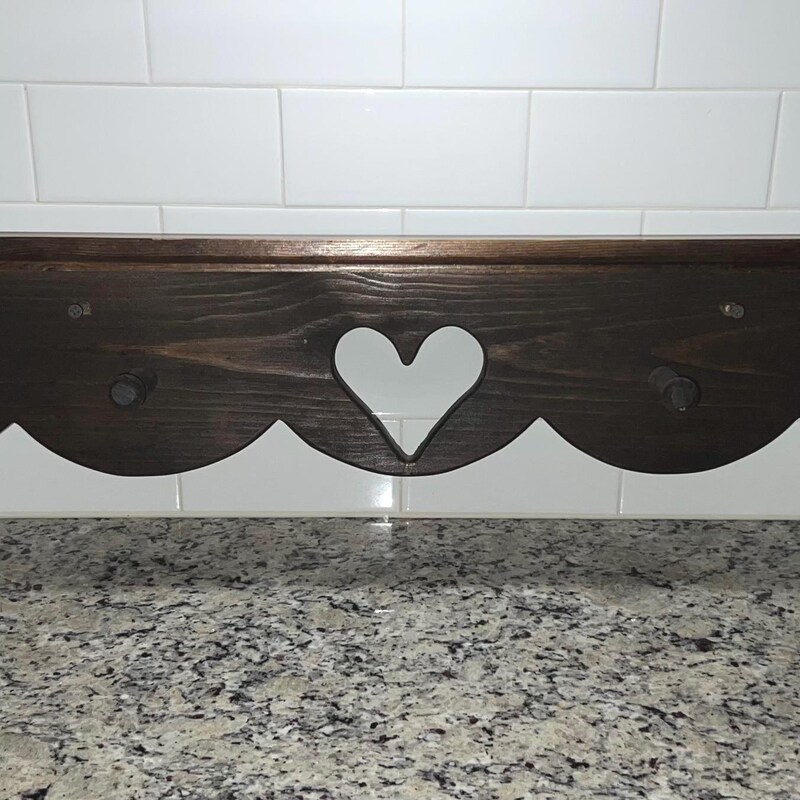 Shelf With Plate Groove - Etsy