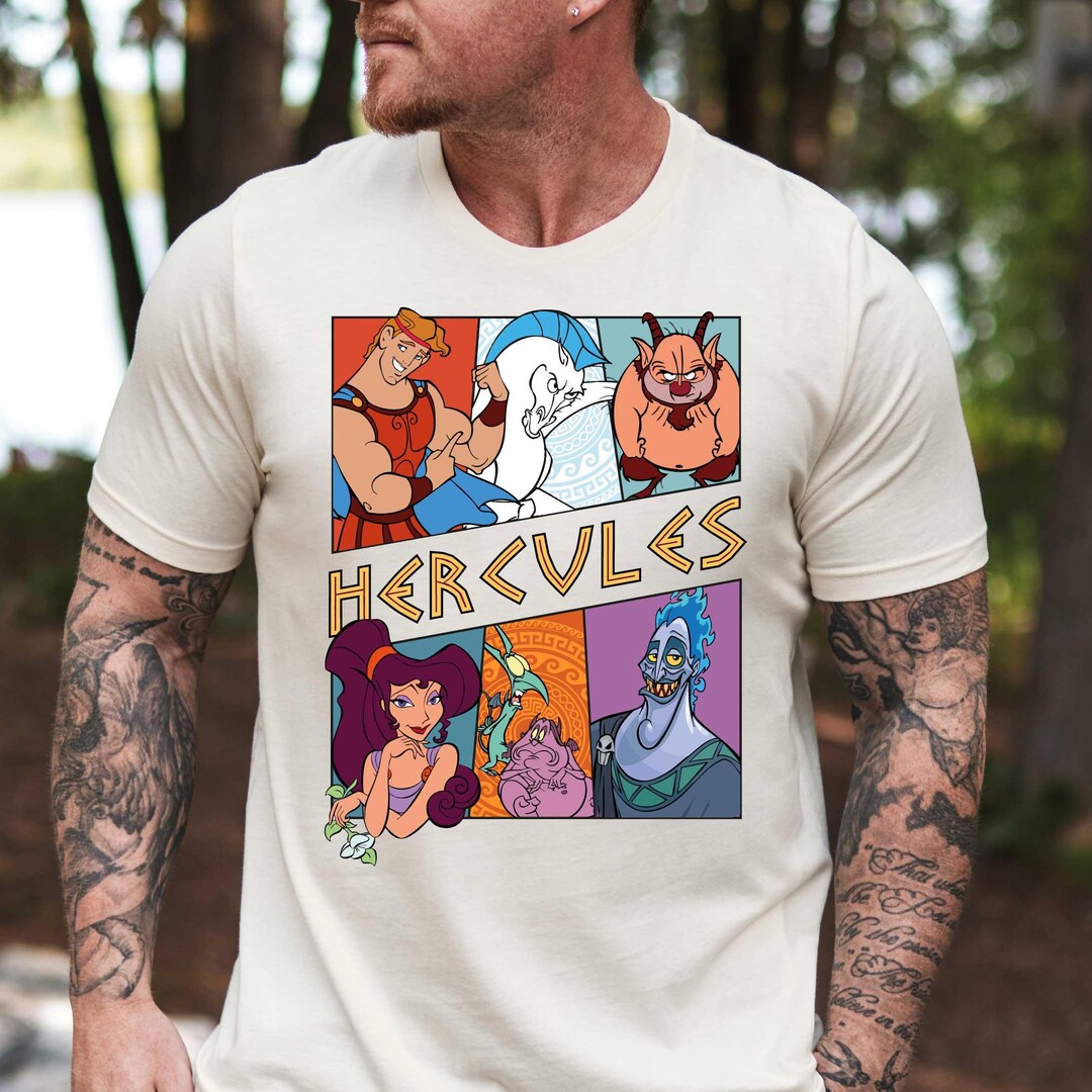 Disney Hercules Characters Group T-shirt, Disney Hercules Shirt, Magic ...