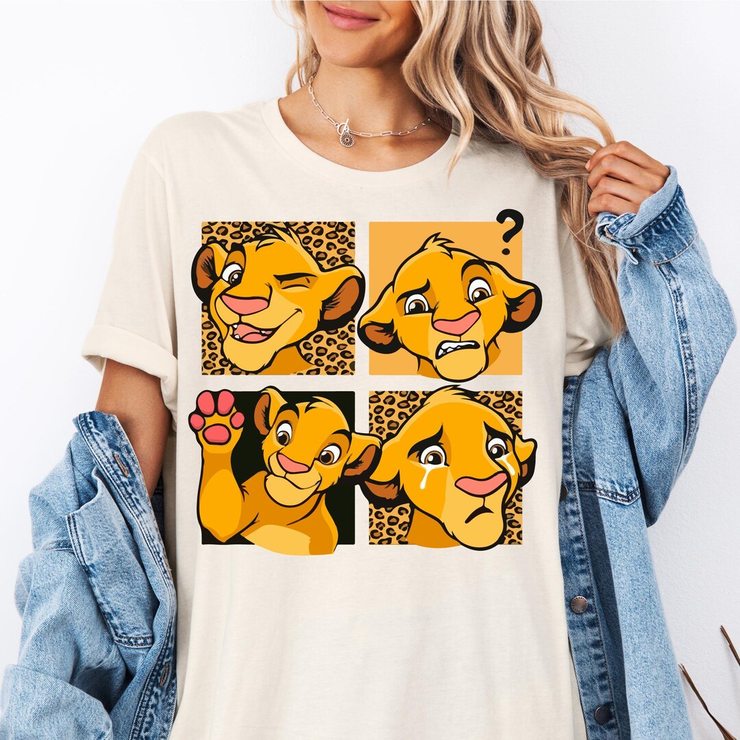 The Lion King Simba Shirt, Simba Shirt, Animal Kingdom Sweatshirts ...