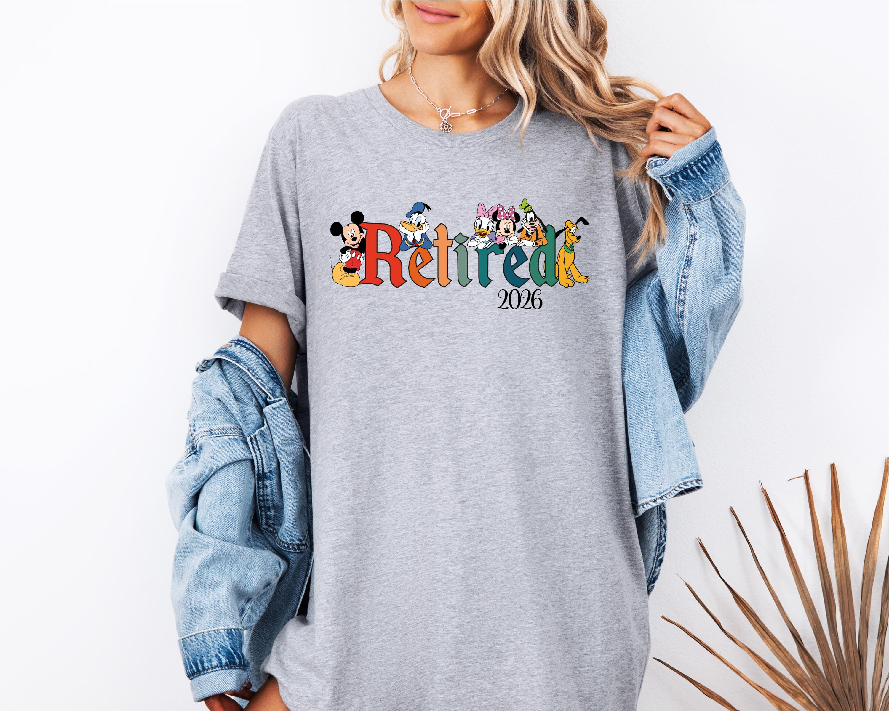 Disney Teacher Retired 2026 Shirt, Disneyland Retired Tee, Retirement ...