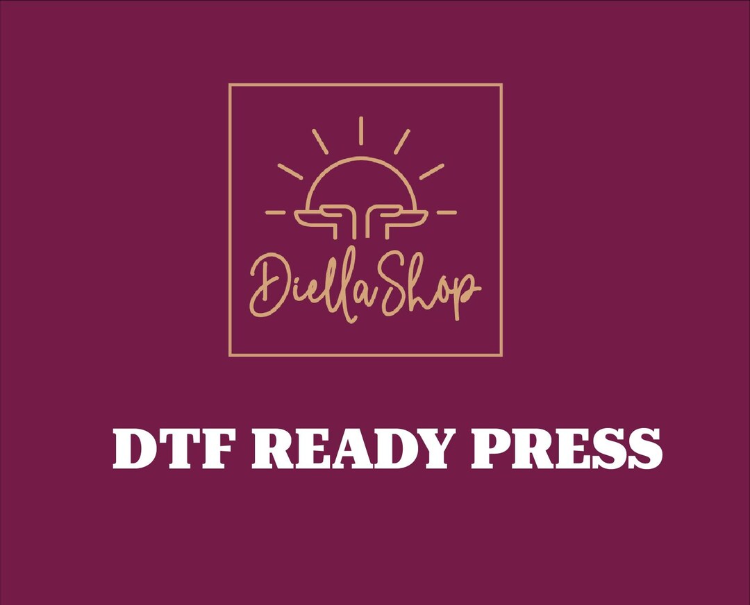 DTF READY PRESS Label - Etsy