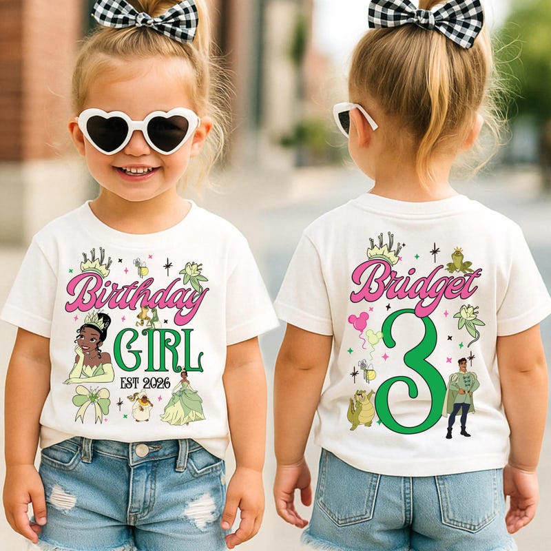 Princess Tiana Boy Shirt - Etsy