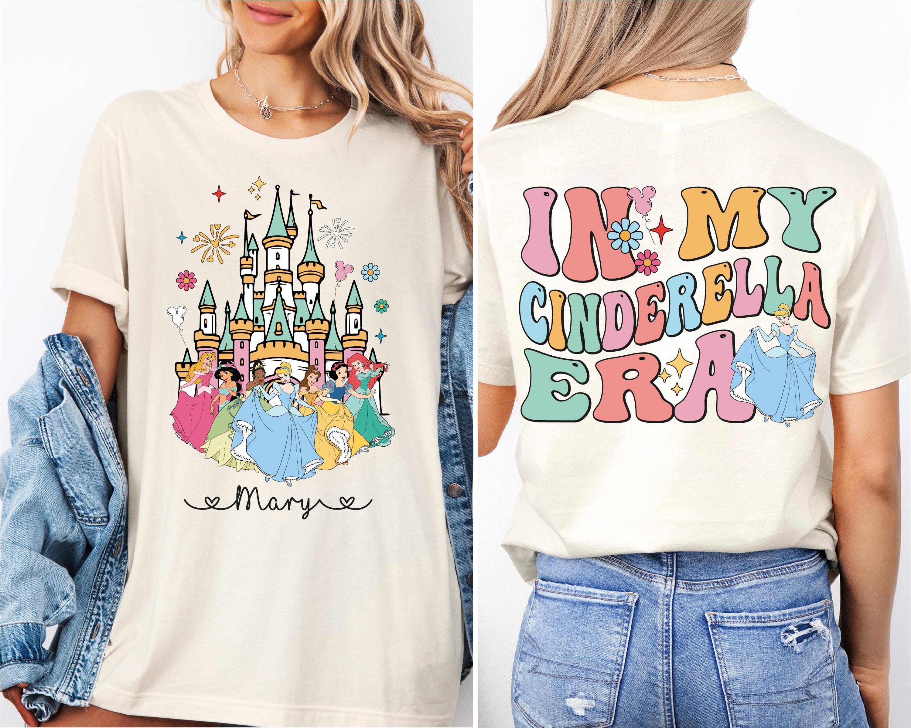 Disney in My Disney Princess Era Shirt, Disney Princesses Tee, Disney ...