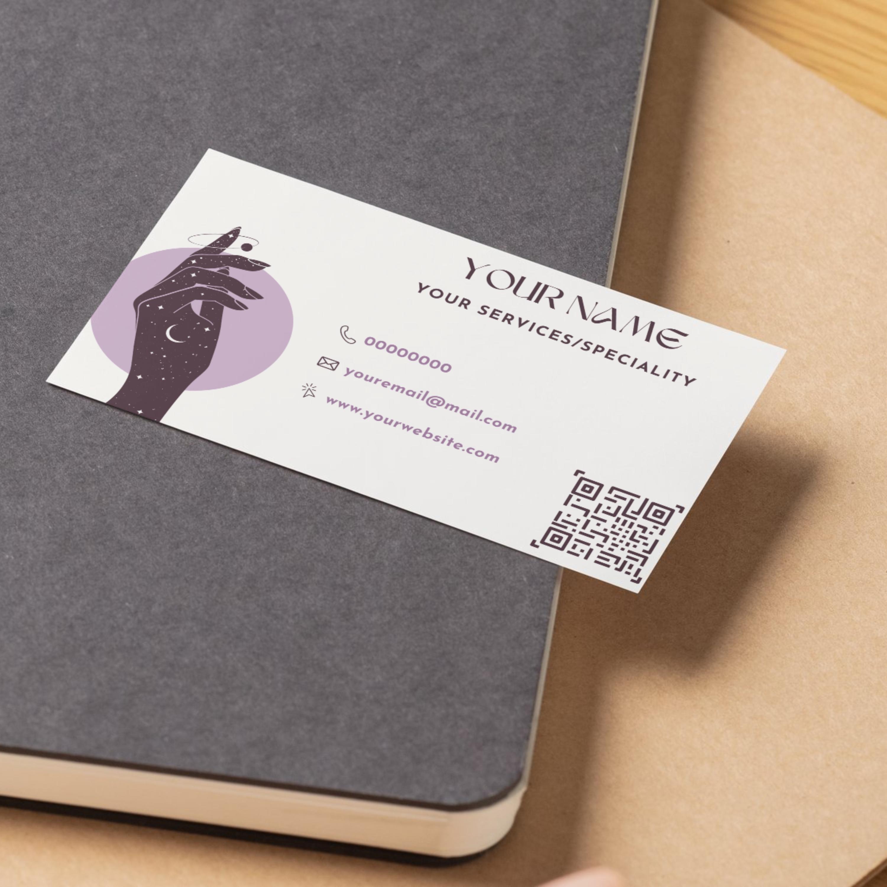 Personalized Astrology Business Card; Make Your Own Numerology Business ...