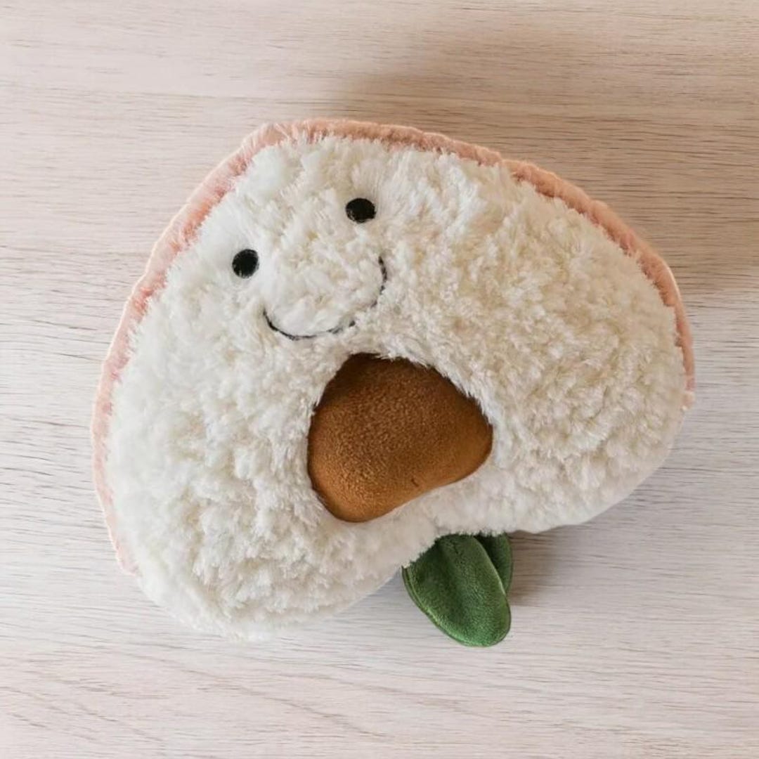 Cute Food Plush Toys, Unique Fruit & Vegetable Stuffed Toy, Soft ...