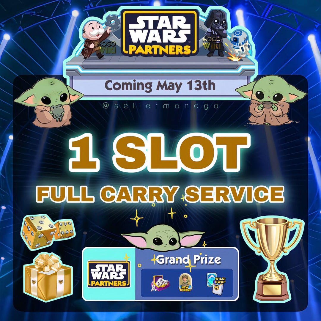 1 Spots RUSH ( Star Wars Partners Event ) Fully Carry Service!! - Etsy