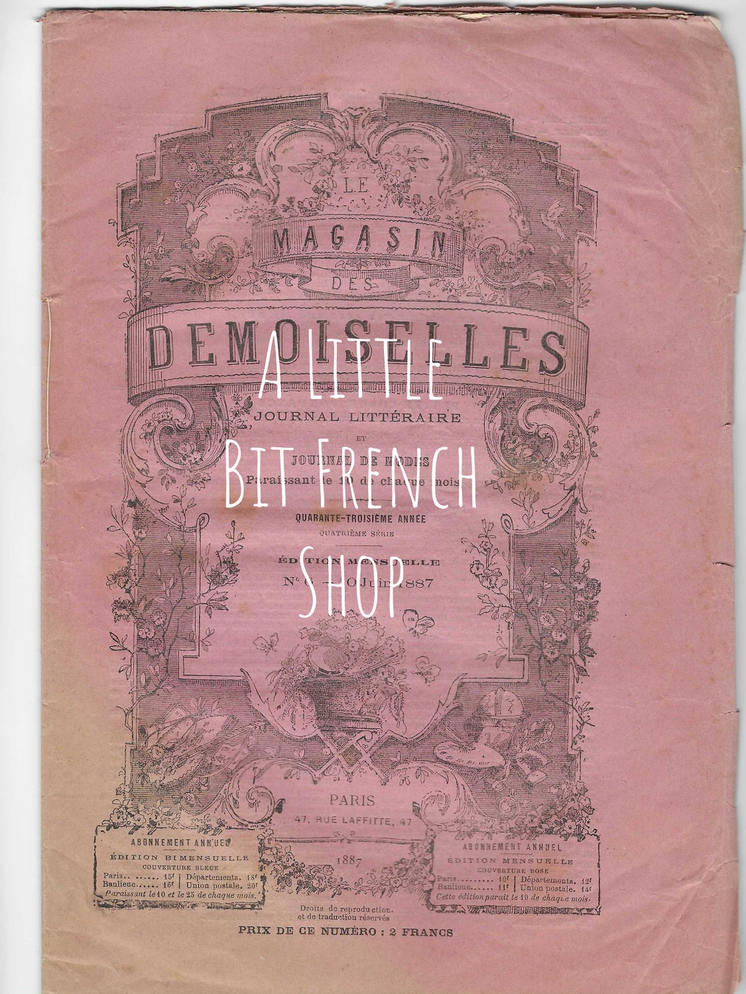 Digital Download Printable Shabby French Covers - Etsy