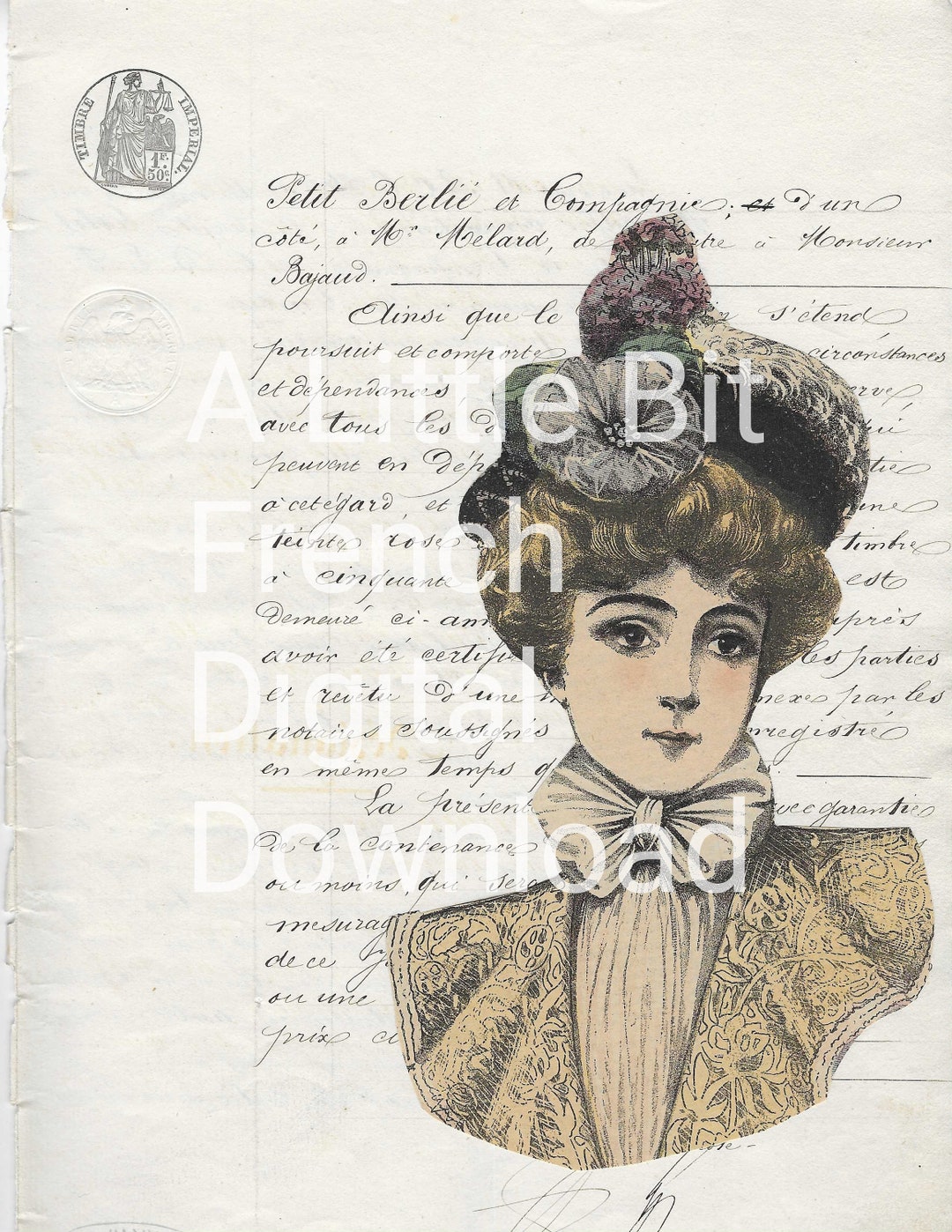French Letters & Ladies Kit 1 Digital Download - Etsy