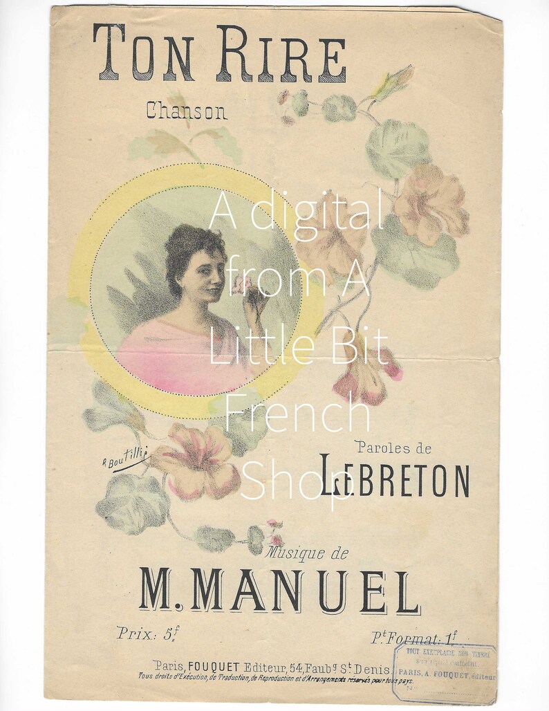 Digital Download Printable Shabby French Covers - Etsy