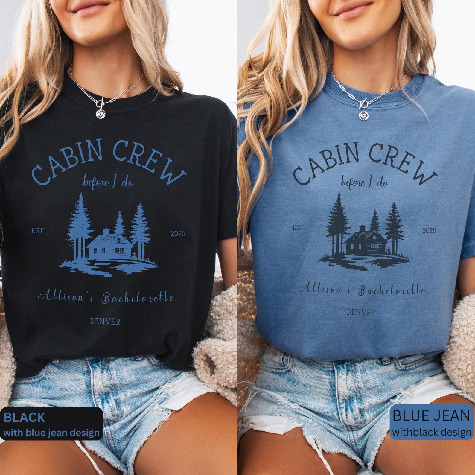 Custom Cabin Bachelorette Shirts,cabin Crew Before I Do Shirts,comfort ...