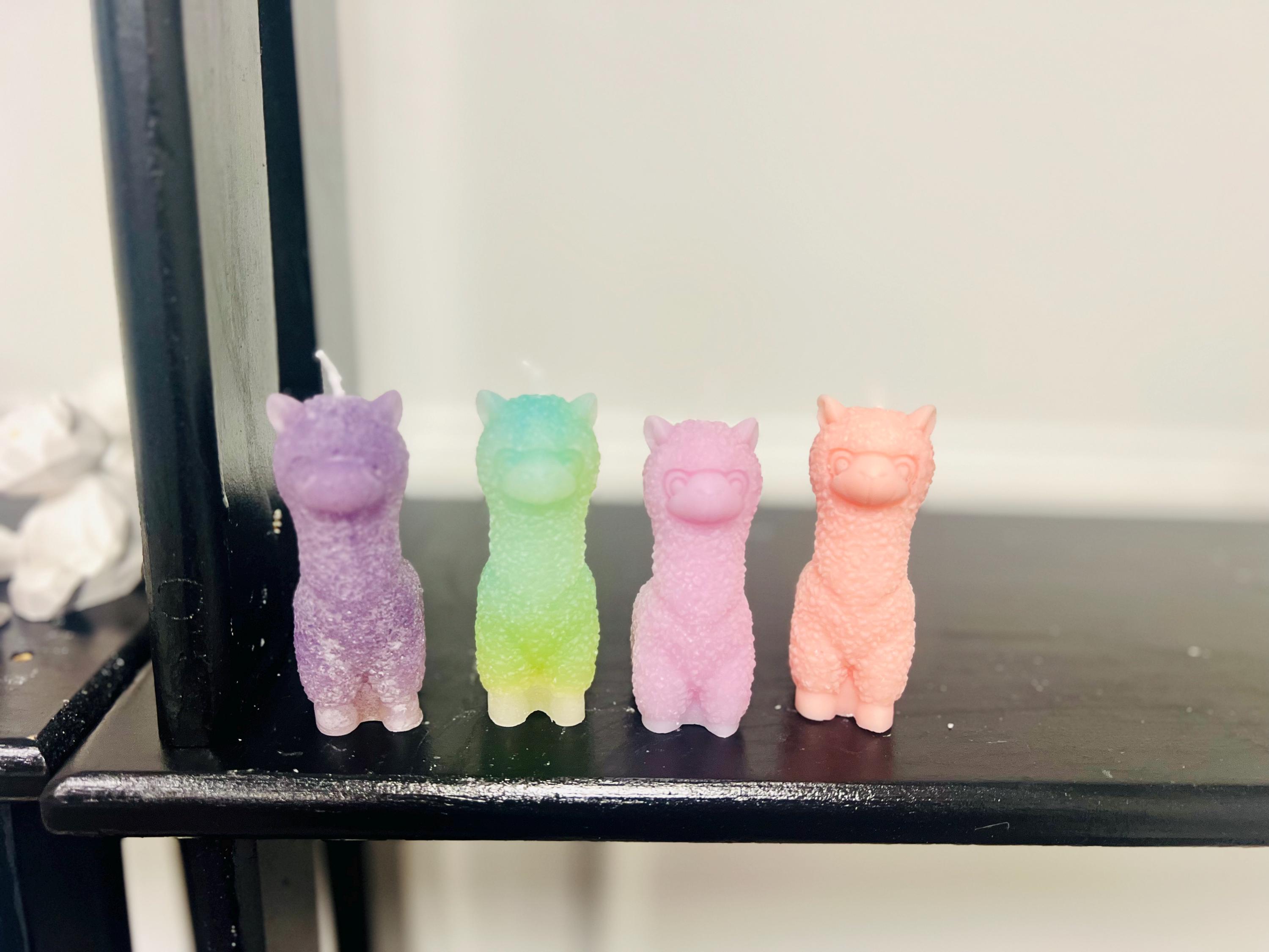 Alpaca/llama Candle | Alpaca Candle | Llama Candle | Fluffy Alpaca ...