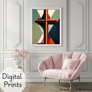 The Cross Abstract Christian Art Jesus Christ Art Jesus Bible Art Bible Poster Jesus Painting ...