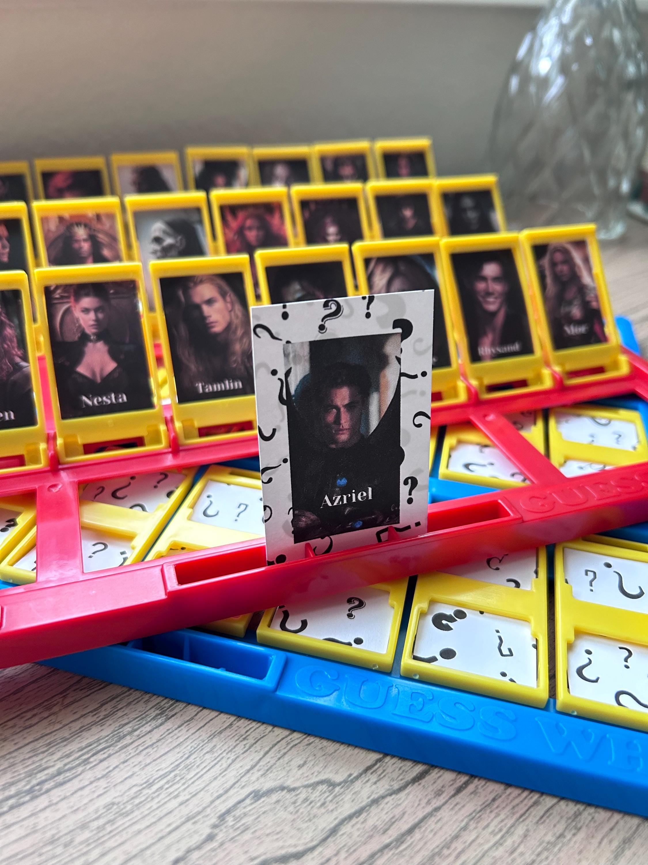 ACOTAR Guess Who Game Printable Cards - Etsy