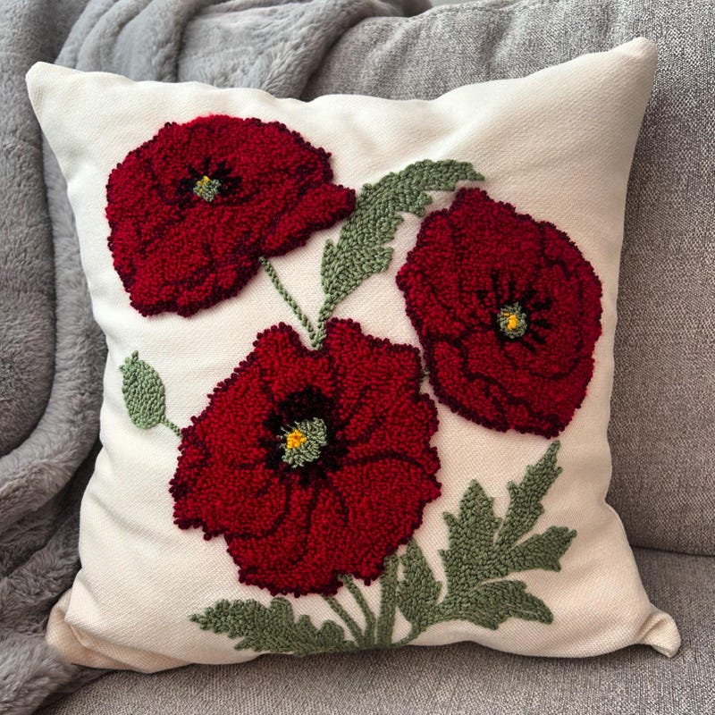 Poppy Pillows - Etsy