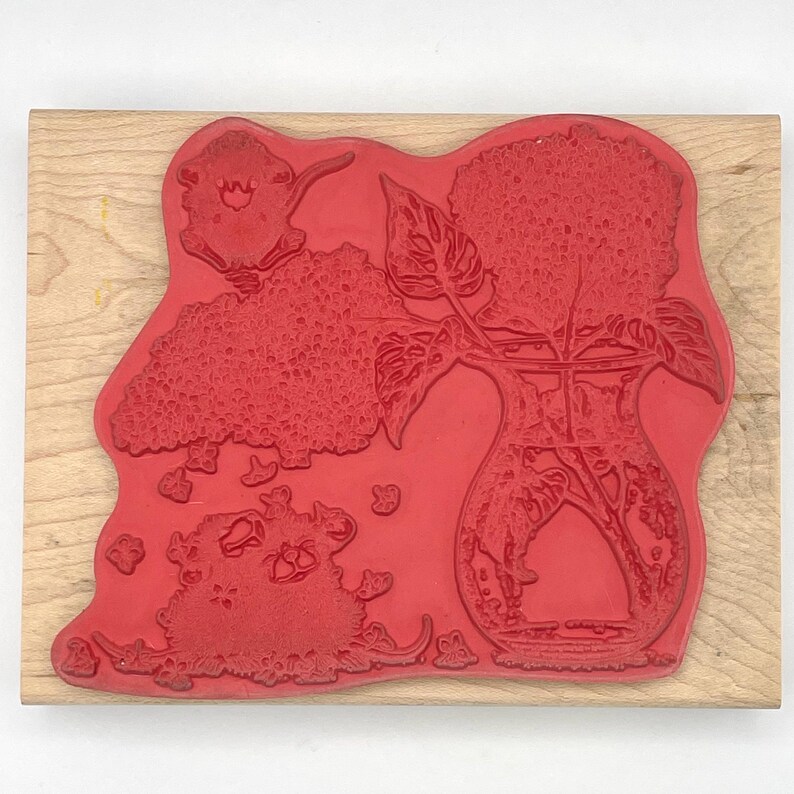 Stampabilities House Mouse Fragrant Showers Rubber Stamp 2009 | Lilac ...