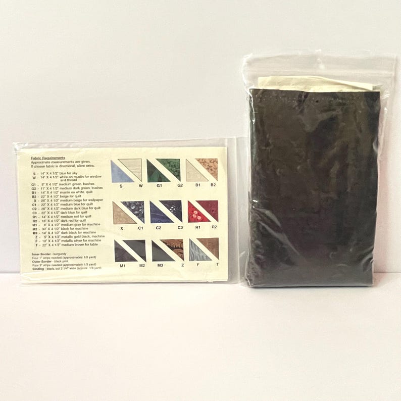 England Design Studios Stitch in Time Quilt Pattern and Fabric Kit | Vintage Sewing Machine With ...