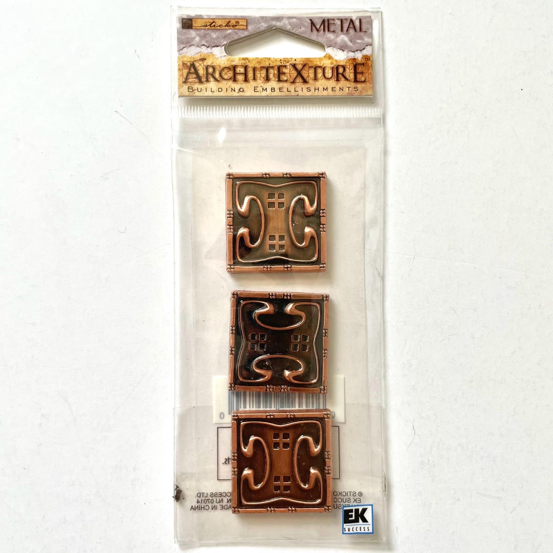 Sticko Architexture Building Embellishments Decorative Metal Square ...