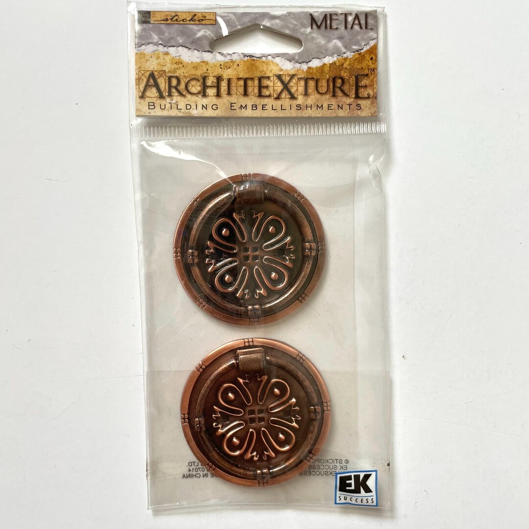 Sticko Architexture Building Embellishments Metal Round Handle Door ...