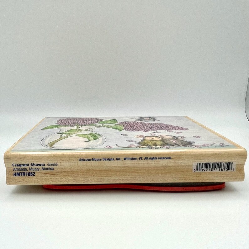 Stampabilities House Mouse Fragrant Showers Rubber Stamp 2009 | Lilac ...