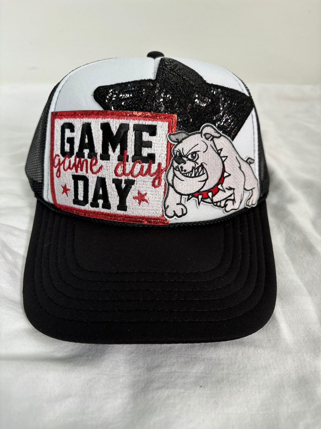 UGA Football Gameday Patch Trucker Hat - Etsy
