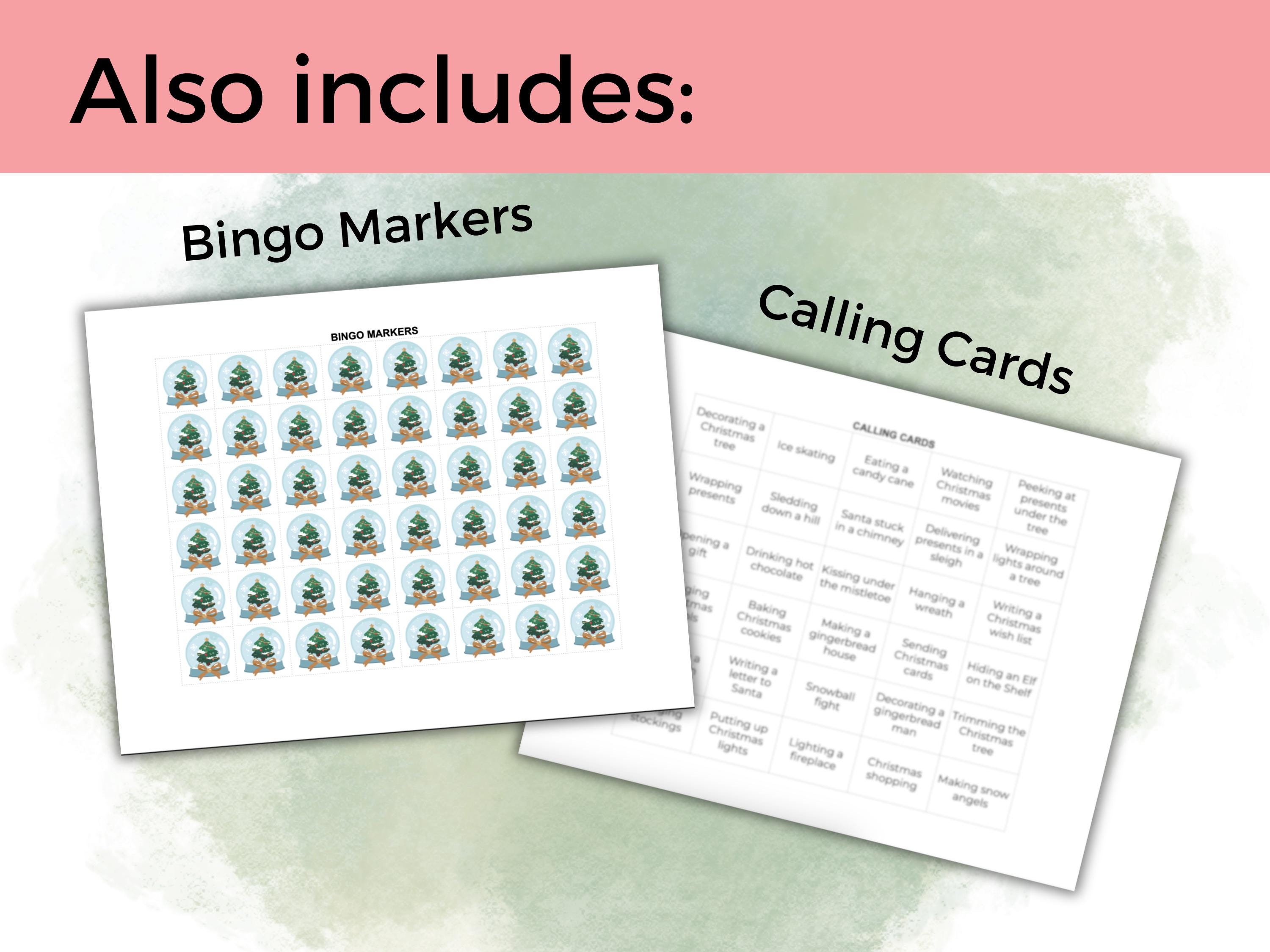 Printable Christmas Movie Trivia Bingo Game - Festive Holiday Party Fun ...