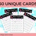 Competitive Bar Crawl Bingo Game - Fun Adult Night Party Game for Teams ...