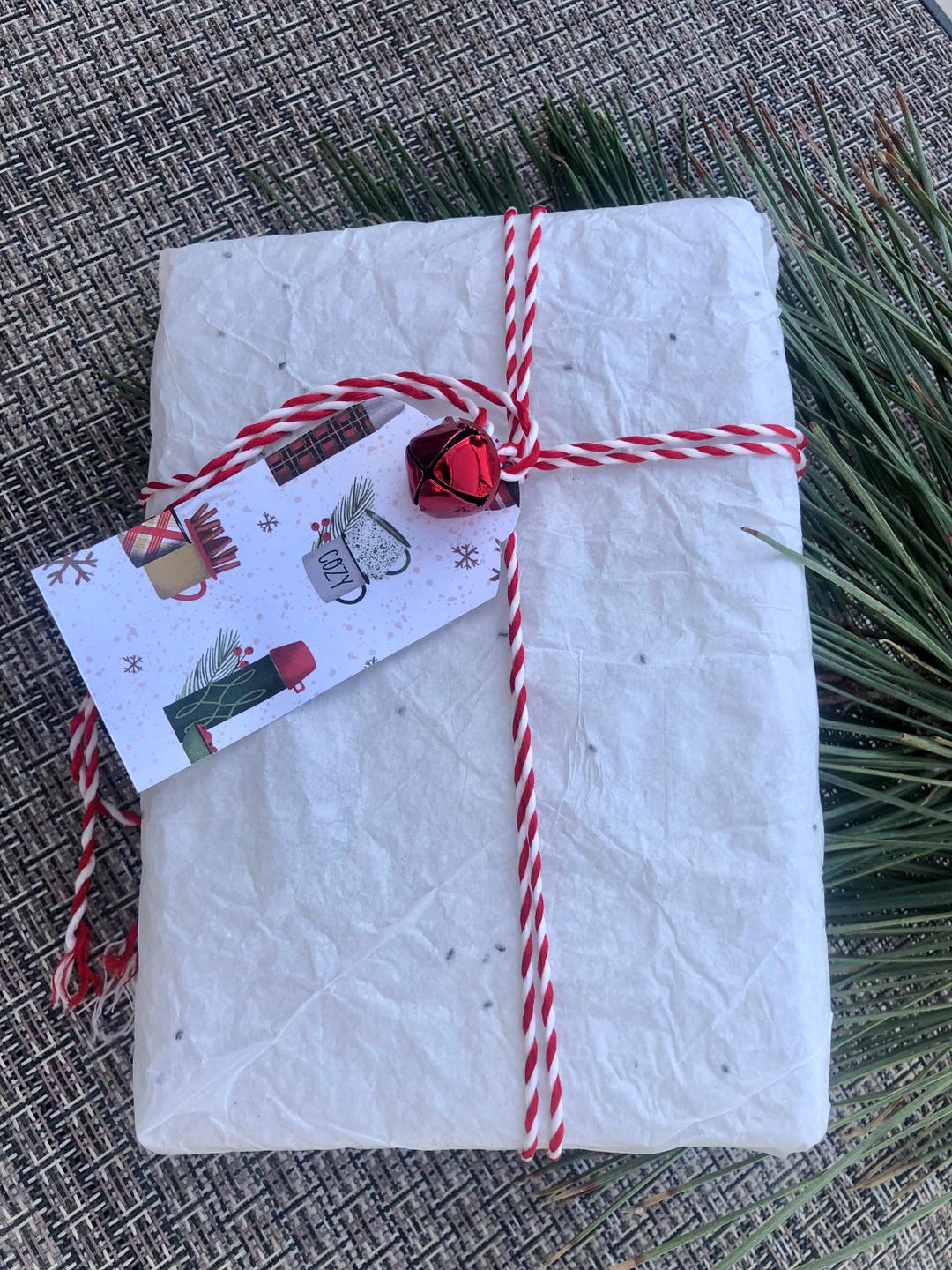 Plantable Wrapping Paper Seeded Gift Wrap Eco-friendly Wrapping Paper ...