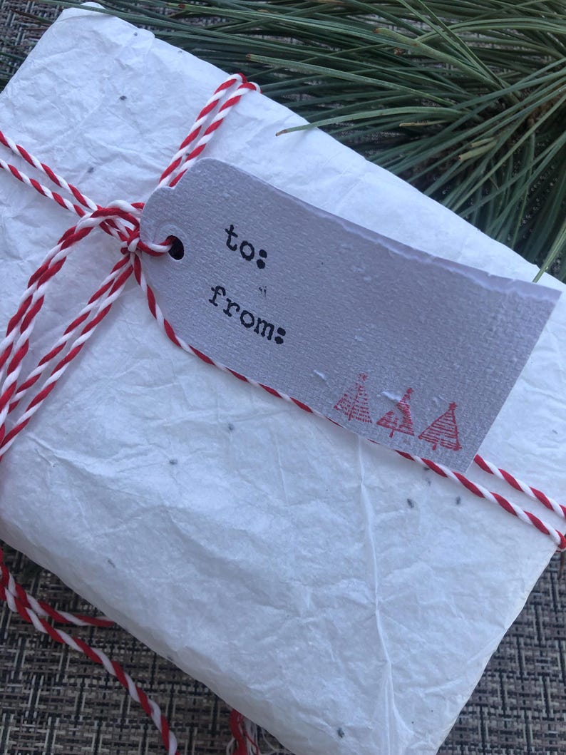 Plantable Wrapping Paper Basil Seed Gift Wrap - Etsy