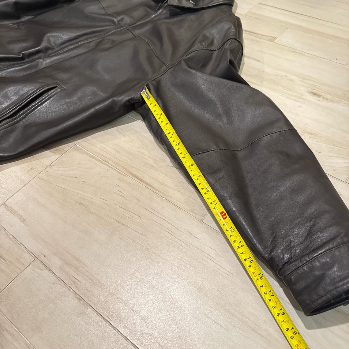 Vintage William Barry Black Leather Bomber Jacket – Size XXL, Made in ...