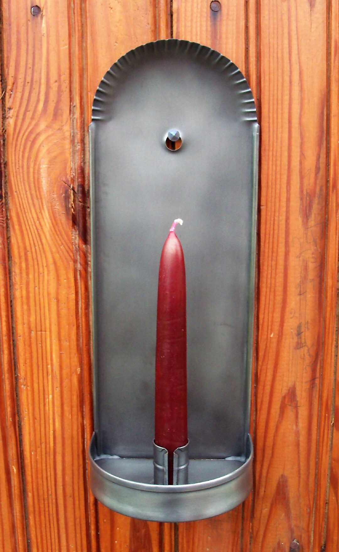 The Williamstown Sconce Antique Tin Finish Tin Sconce Lighting ...