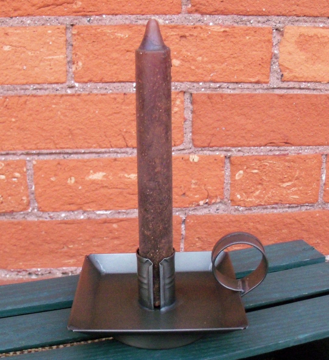Nathanial's Tin Chamber Light - Antique Finish - Primitive Lighting ...