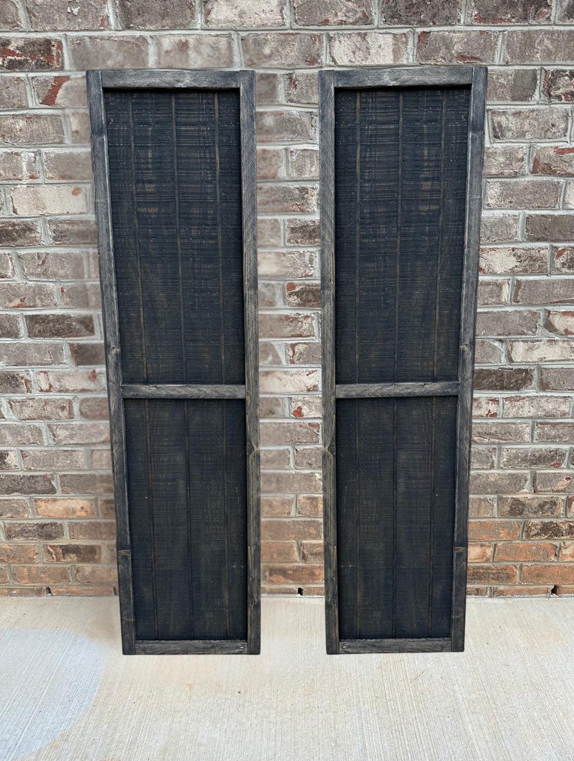 Custom Craftsman Style Shutters - Modern Farmhouse Shutters - Sleek ...