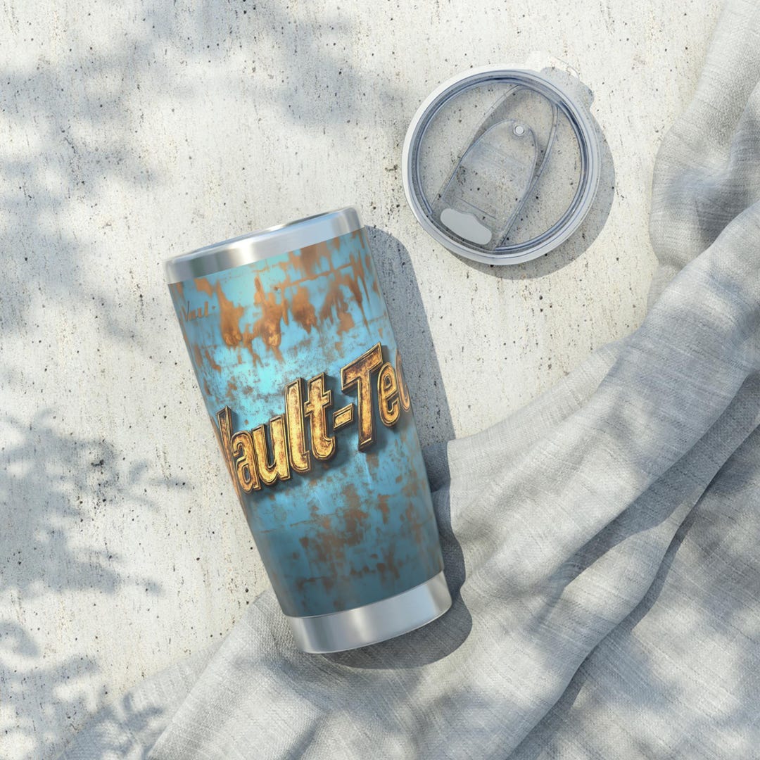 Fallout VAULT-TEC 20oz Tumbler, Nuka Cola Travel Mug, Video Game Gift ...