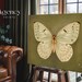 Cottagecore Butterfly Print: Vintage Moth Painting, Sage Green (digital ...