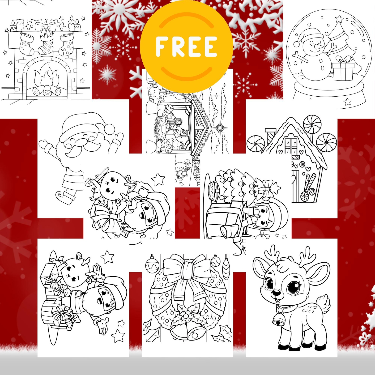 Santa Letter Printable, Kids Letter to Santa, Letter to Santa Template ...