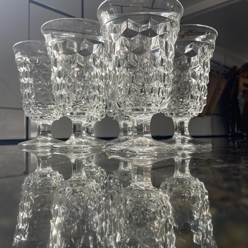 American Fostoria Goblet - Etsy