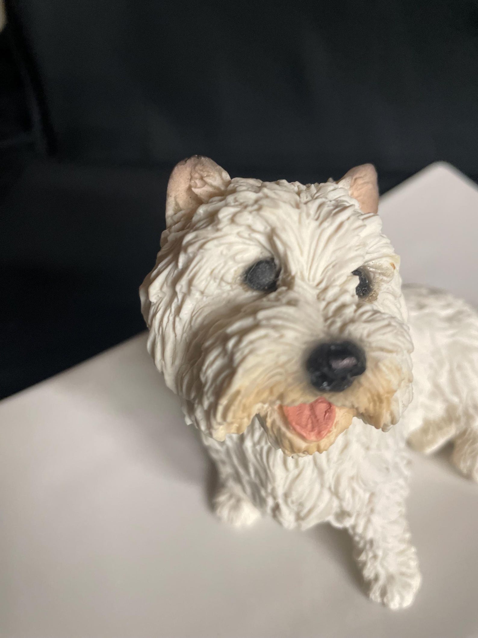 VTG Castagna White West Highland Terrier Sitting Dog Figurine. Italy ...