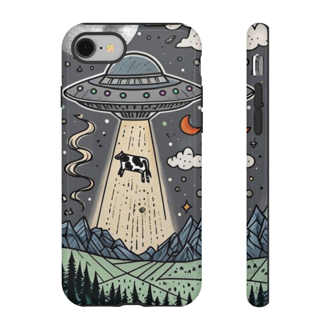 Alien Abduction Tough Cases, UFO Space Phone Covers, Sci-fi ...