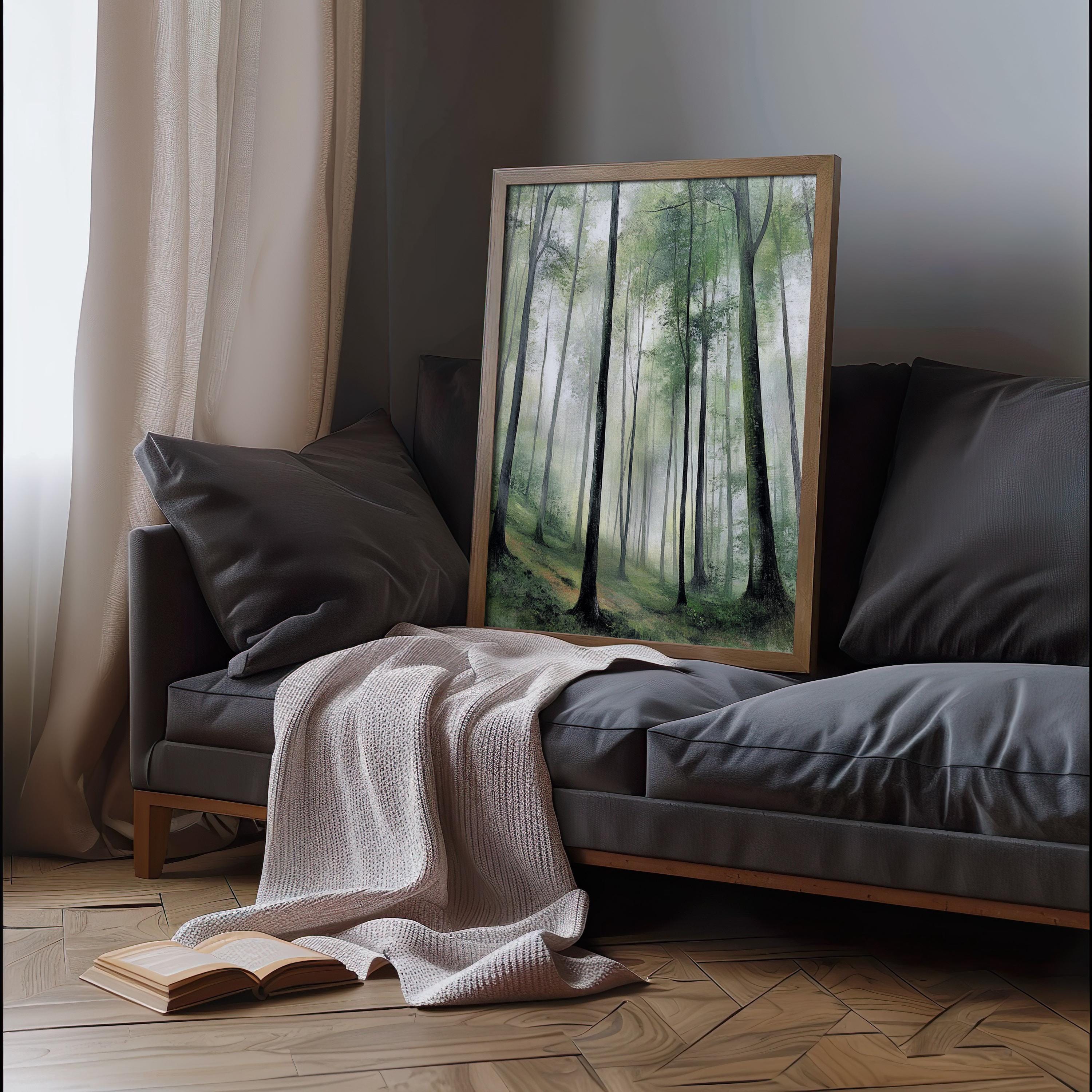 Jean-baptiste-camille Corot Inspired Impressionist Art Print – Nature ...