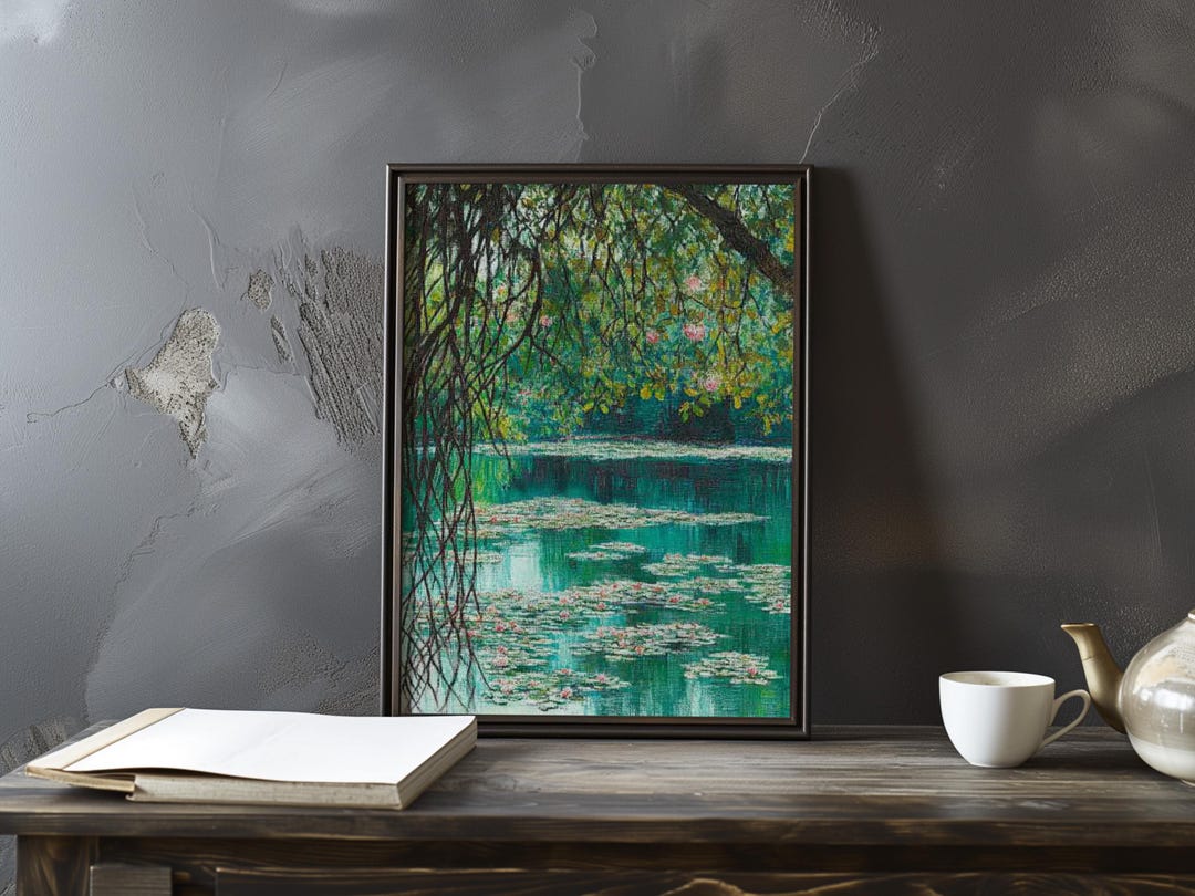 Claude Monet Poster - Water Lilies - Impressionist Poster - Gallery ...