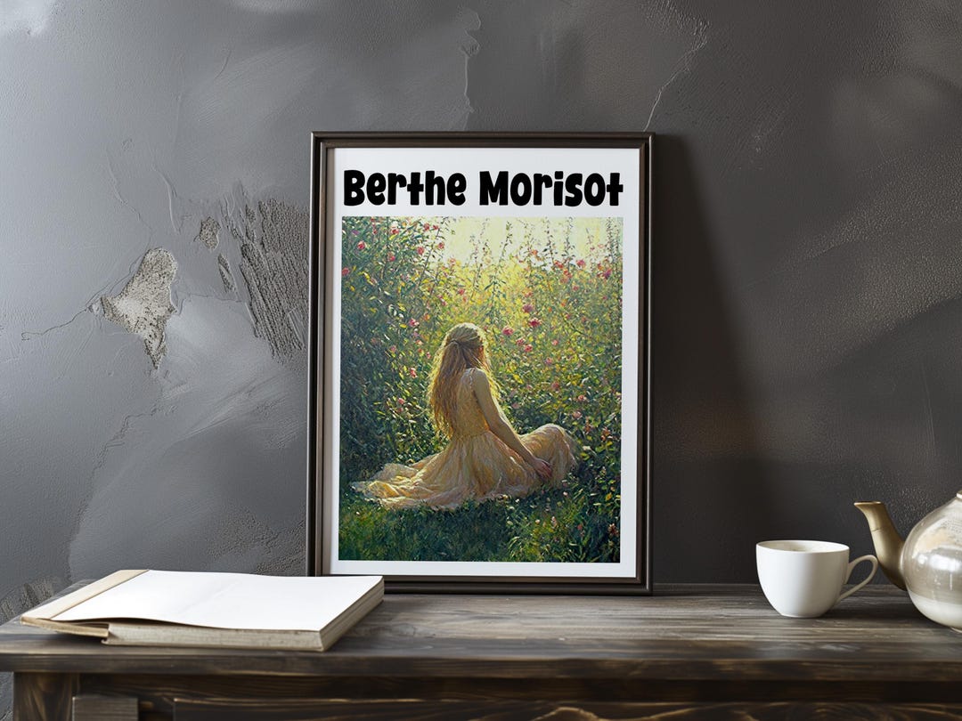Berthe Morisot Poster Impressionist Poster Art Print Colourful ...