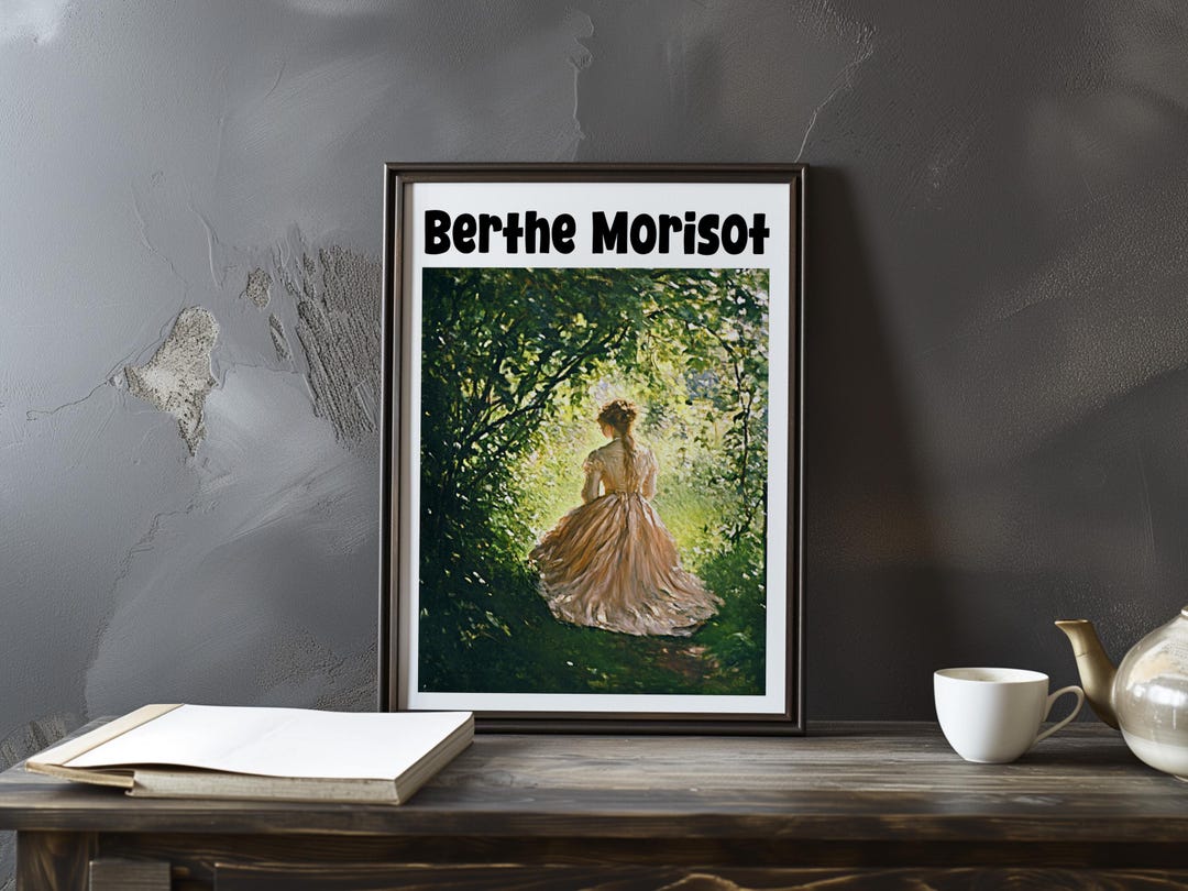 Berthe Morisot Poster Impressionist Poster Art Print Colourful ...