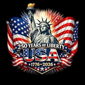 USA 250th Anniversary PNG Bundle | America Independence 1776-2026 |4th ...
