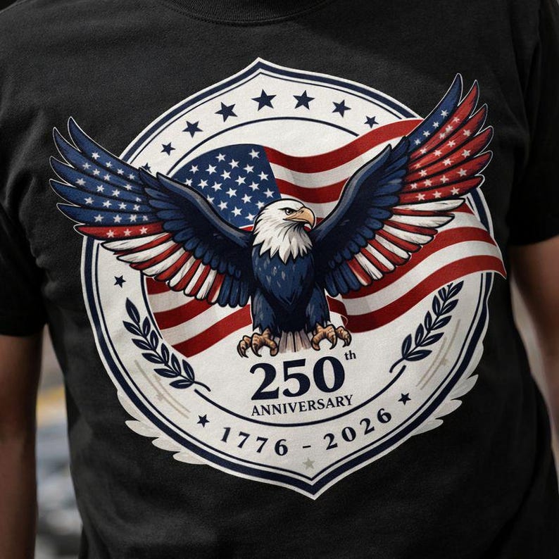 USA 250th Anniversary PNG , America Independence 1776–2026 Patriotic ...