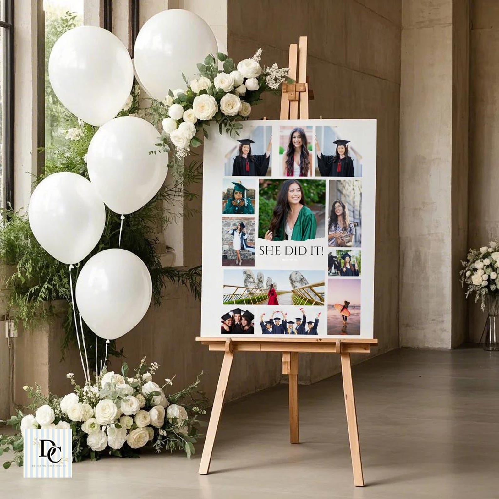 Personalized Graduation Welcome Poster Template, Graduate Welcome Sign ...