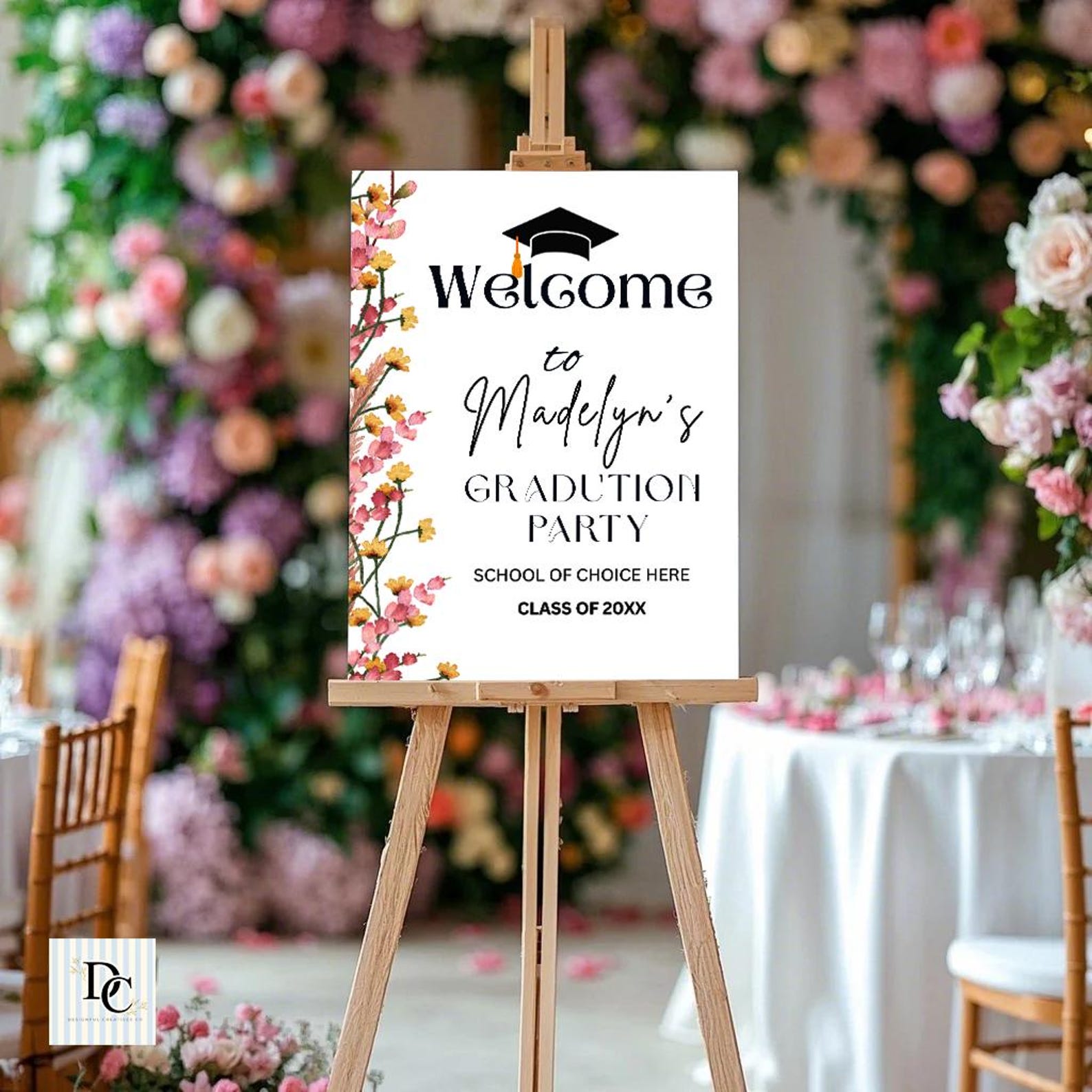 Graduation Party Sign | Welcome Sign Template | Printable Graduate ...