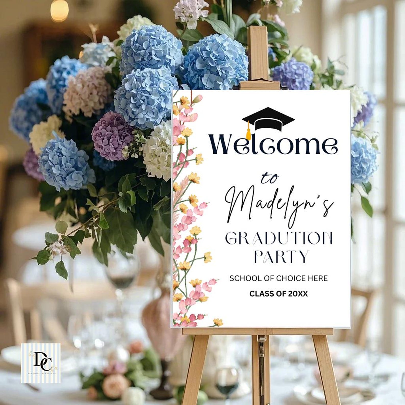 Graduation Party Sign | Welcome Sign Template | Printable Graduate ...