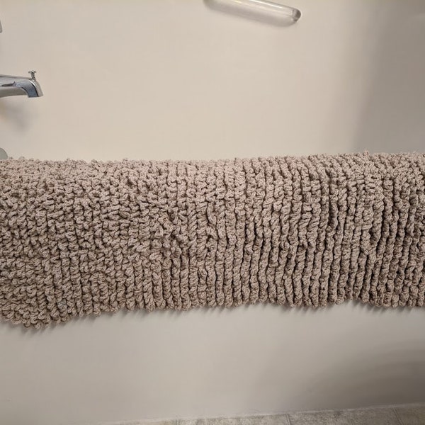 Crochet Bath Mat - Etsy