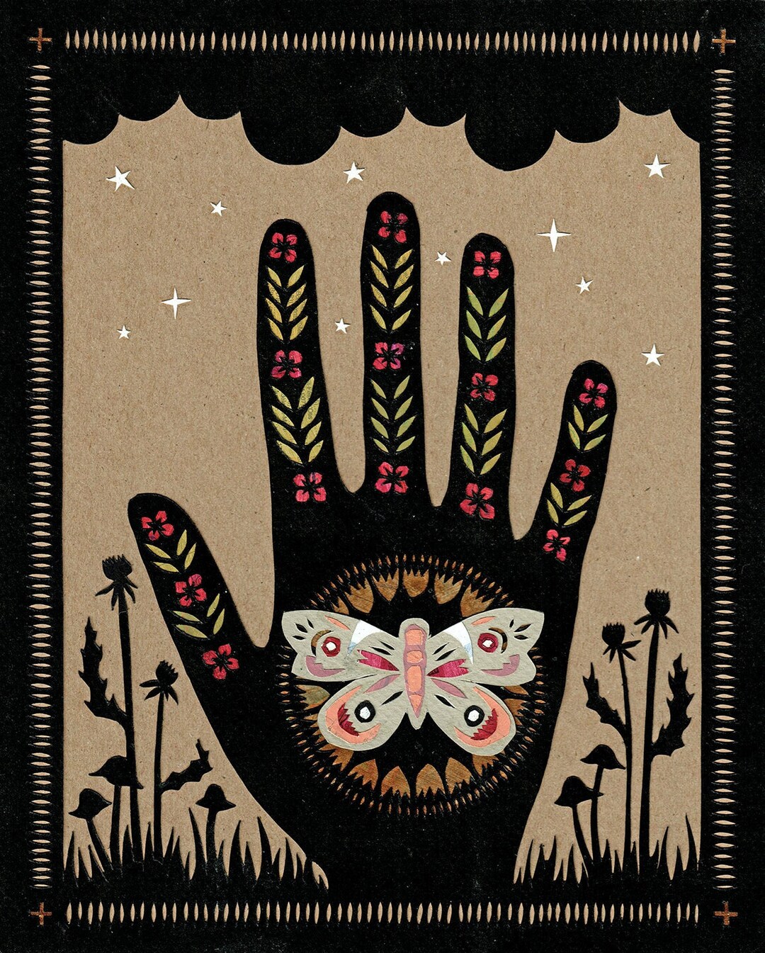 Release 8 X 10 Inch Cut Paper Art Print - Etsy